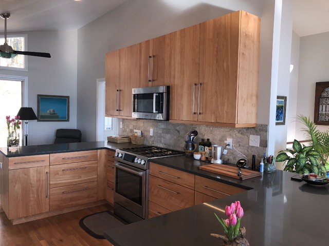 Stainless, Red Birch Kitchen - Traditional - Kitchen - Other - by The ...