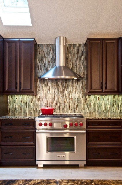 Starry Night Inspired Kitchen, Hampton Glenn - Classico - Cucina ...