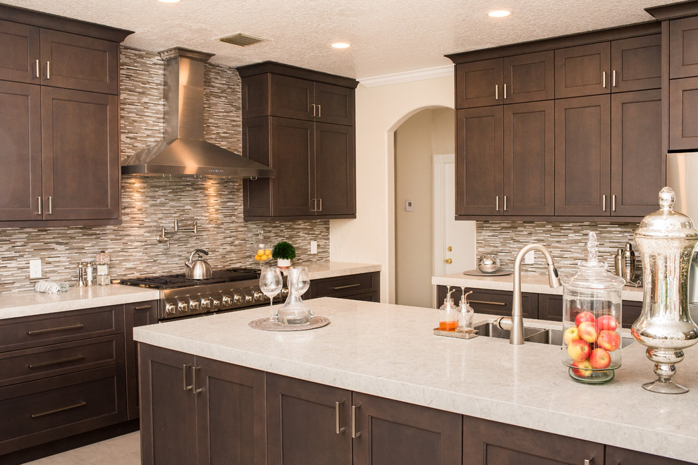 Stately & Stylish - Transitional - Kitchen - Miami - by SANOMA Kitchen ...