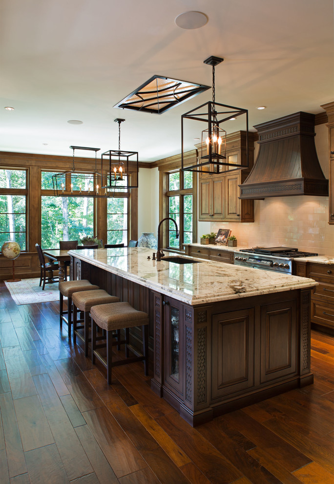 Stately Arts & Crafts - Traditional - Kitchen - Other - by Griffin ...