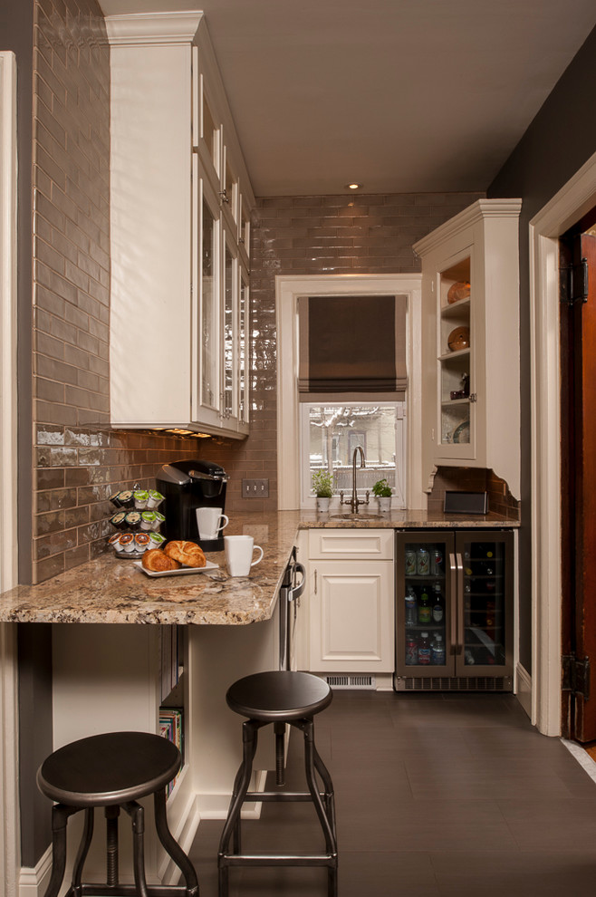 Stately Buffalo Home Kitchen Design - Traditional - Kitchen - New York ...