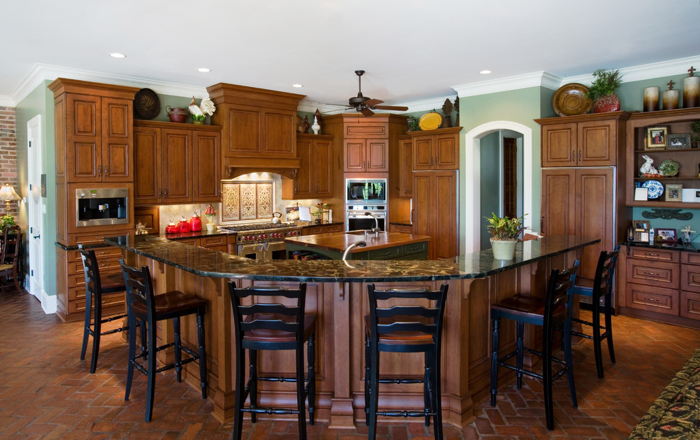 Stately Spring Lake Home - Traditional - Kitchen - New Orleans - by ...