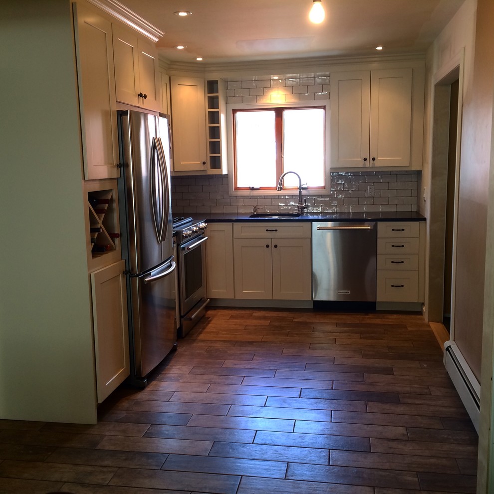 Staten Island kitchen renovation - Transitional - Kitchen - New York ...