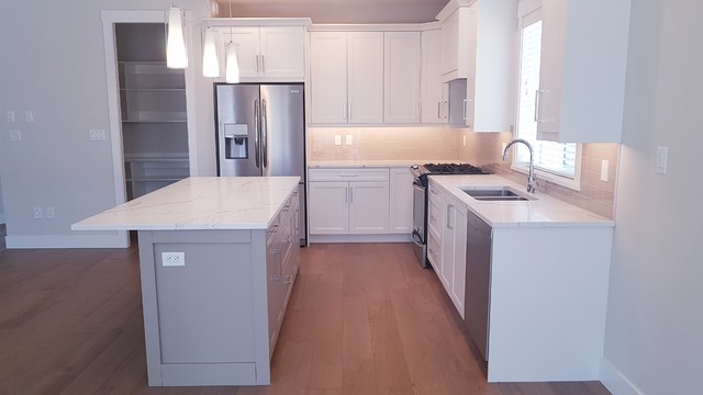 Statuario Elegante Quartz Countertops - Classique Chic - Cuisine ...