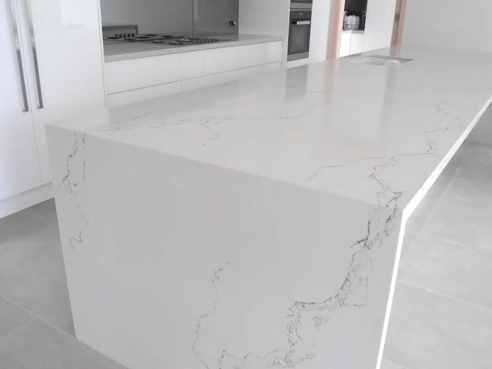 Statuario Nuvo 40mm Caesarstone - Modern - Kitchen - by Living Edge ...