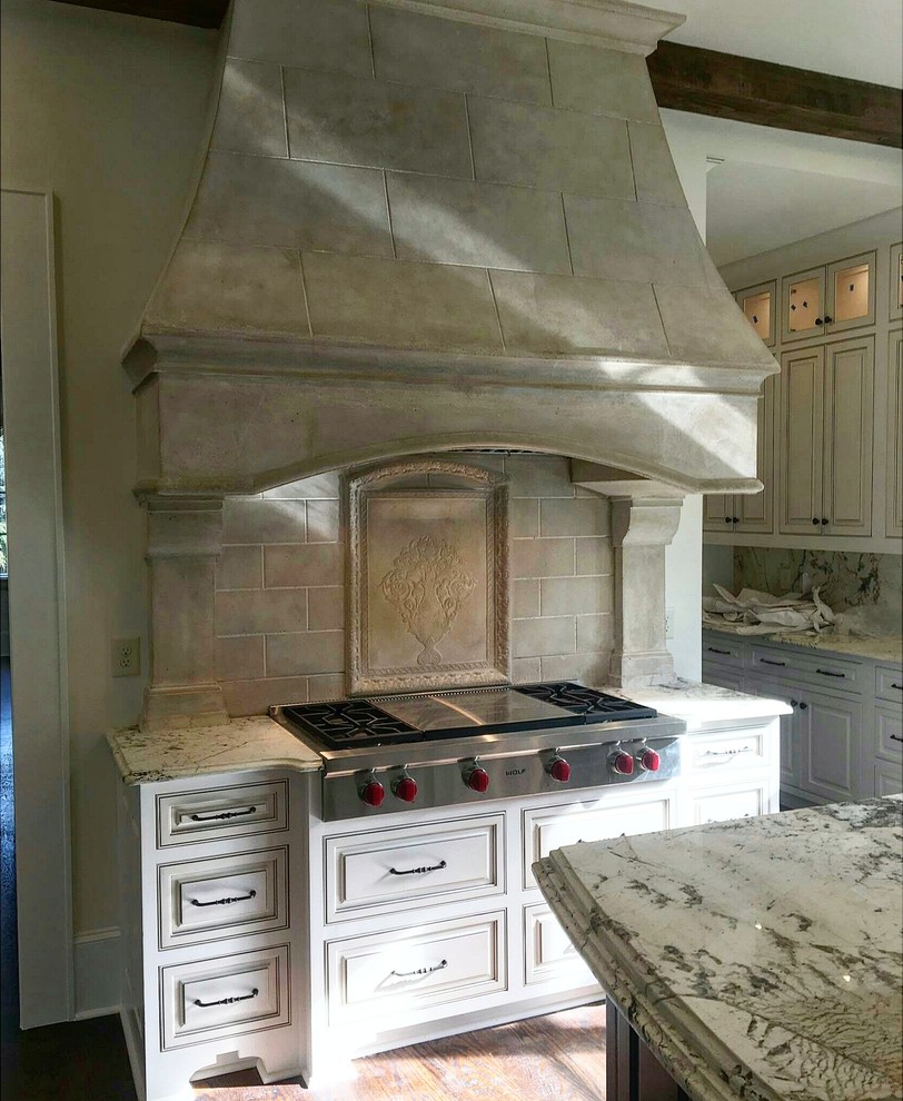 Steel & Stone - Traditional - Kitchen - Atlanta - by Tuscan Stone ...