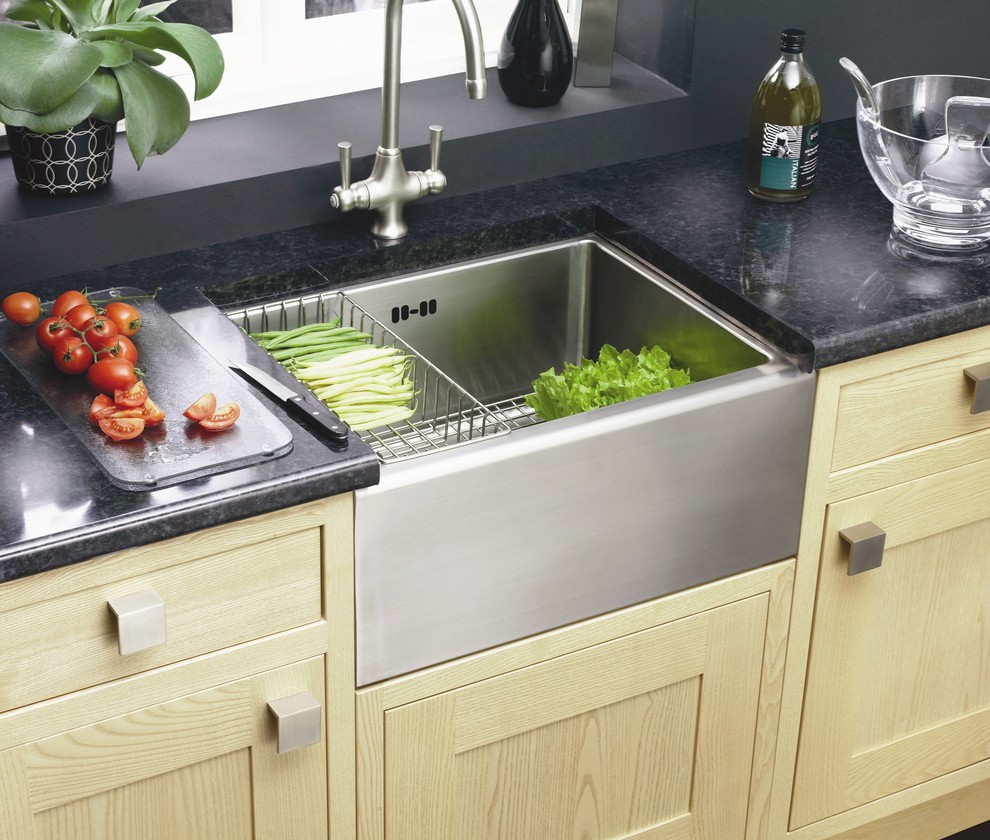 Steel Belfast Sink - Rustic - Kitchen - Other - by Astracast | Houzz