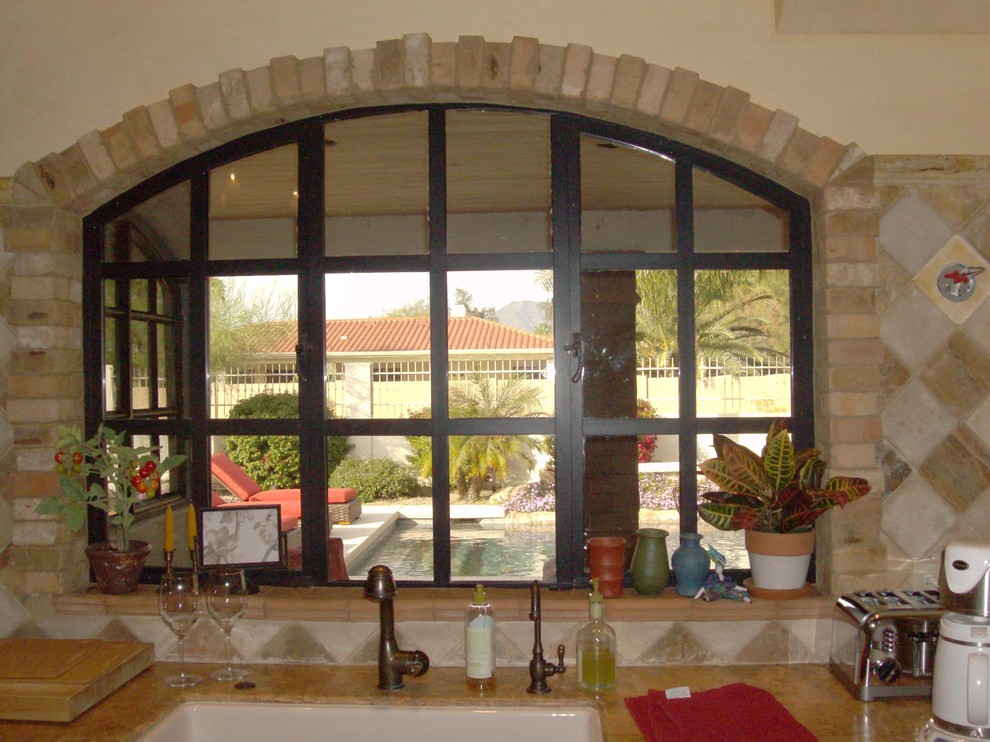 Steel Doors and Windows - Kitchen - Phoenix - by Janus Custom Building ...