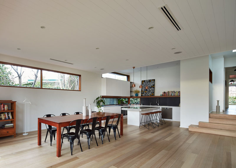 Step Down House - Contemporary - Kitchen - Sydney - by Bijl ...