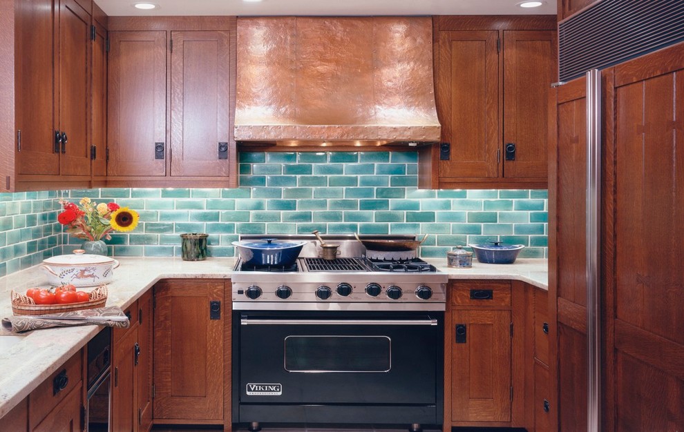 Stickley Style Kitchen - Craftsman - Kitchen - New York - by Jaeger ...