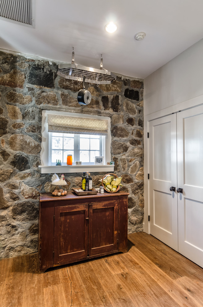 Stone Cottage and Barn - Rustic - Kitchen - New York - by KELLY + CO ...