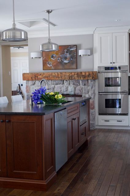 Stone Farmhouse - Transitional - Kitchen - Toronto - by LemonTree & Co ...