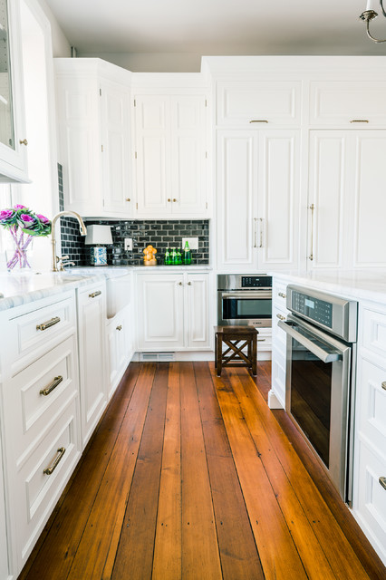 Stone Farmhouse Renovation - Transitional - Kitchen - Philadelphia - by ...