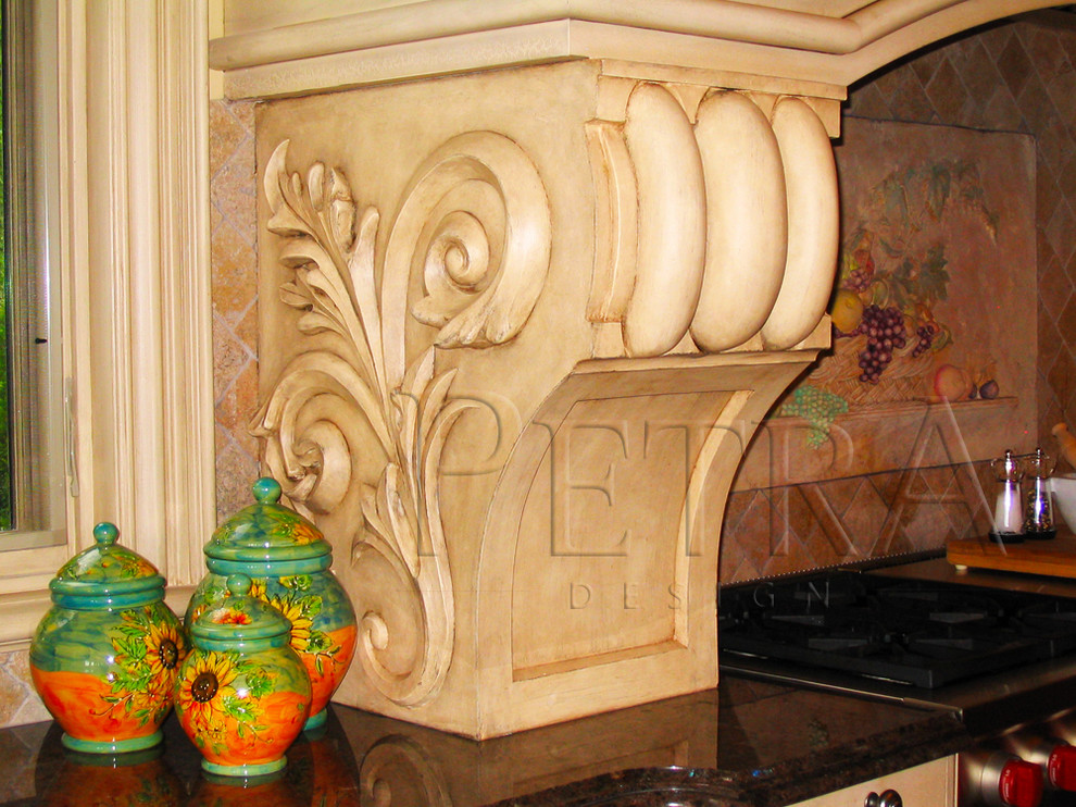 Stone kitchen hood - Modern - Kitchen - Toronto - by Petra Design | Houzz