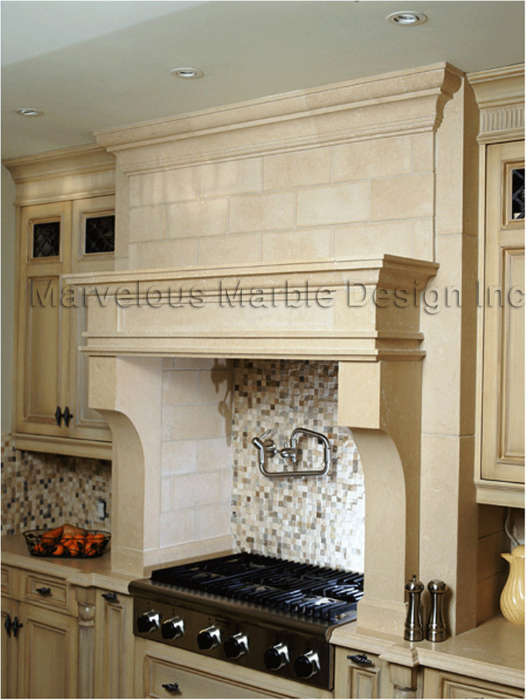 Stone Range Hood - Traditional - Kitchen - Toronto - by Marvelous ...