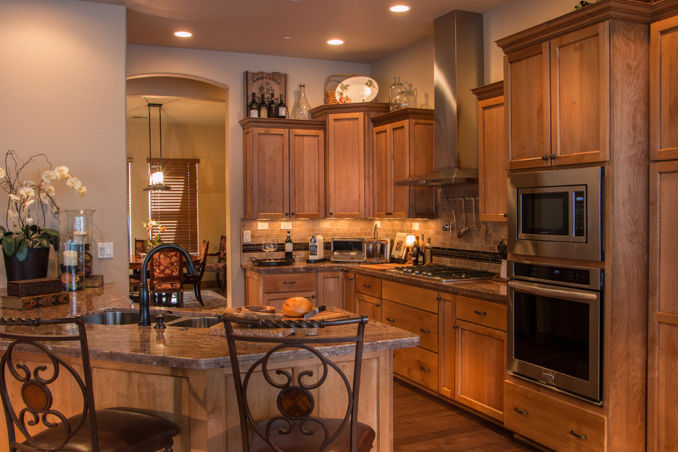 Stonecipher Family Custom Home - Rustic - Kitchen - Phoenix - by ...