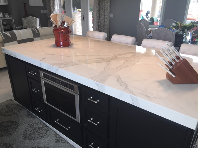 Stonepeak Plane Large Format Tile - Contemporary - Kitchen - Other - by ...