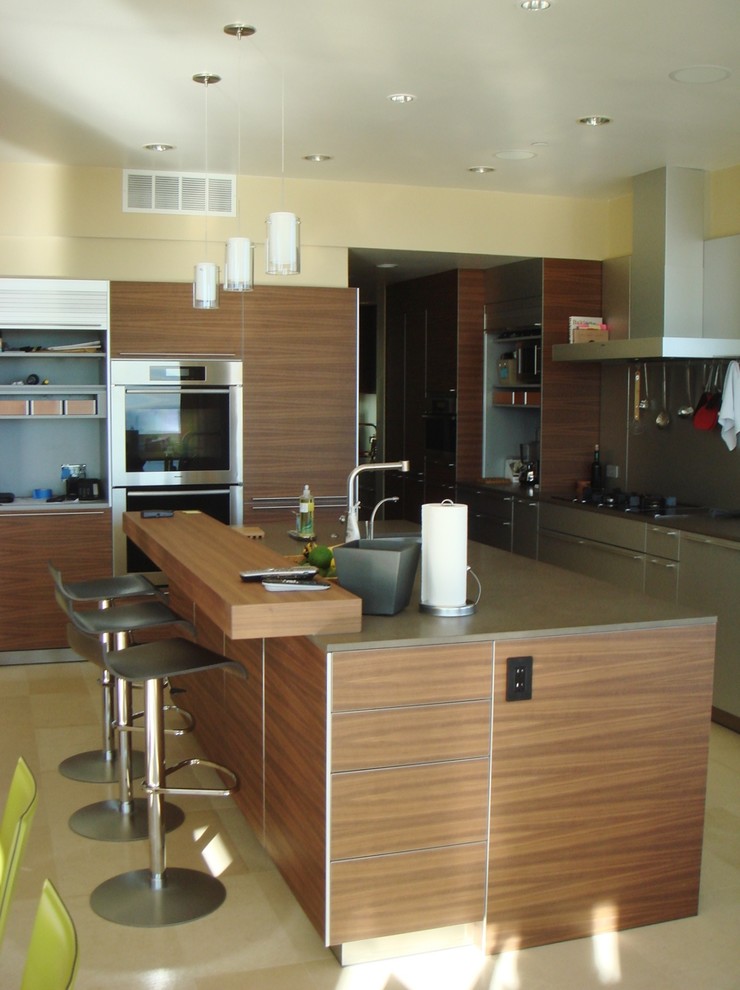 Stoney Lane Residence - Contemporary - Kitchen - Los Angeles - by Pam ...