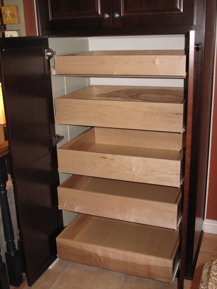 Storage Solutions - Pantry Pull Outs - Staircase - Other - by Kitchen ...