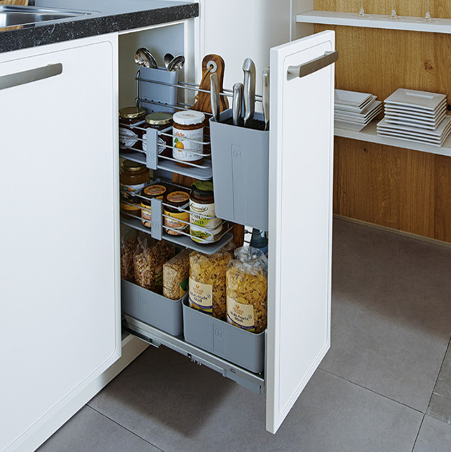Storage Solutions - pull out base unit - Kitchen - London - by Kitchen ...