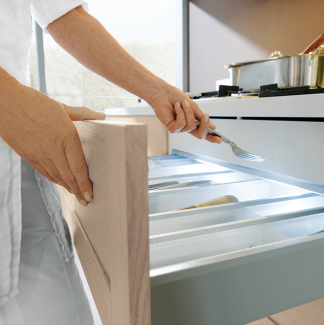 Storage Solutions - pull out drawer - Kitchen - London - by Kitchen ...