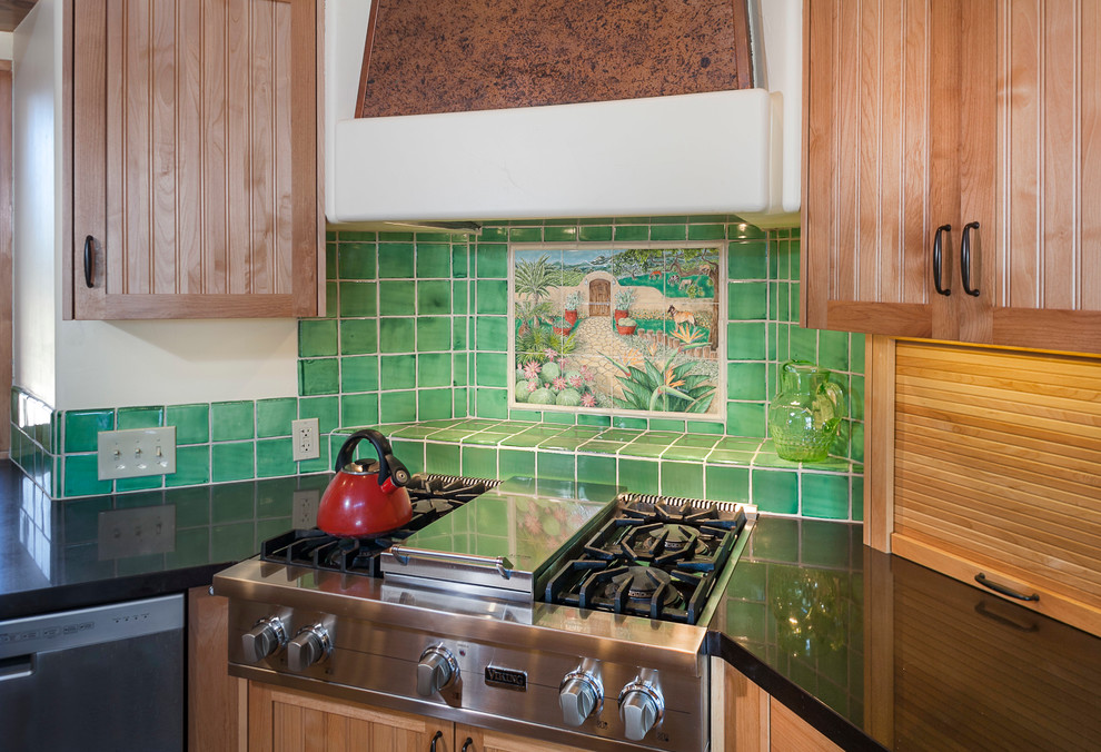 Straw Bale House - Traditional - Kitchen - Santa Barbara - by Poirier ...