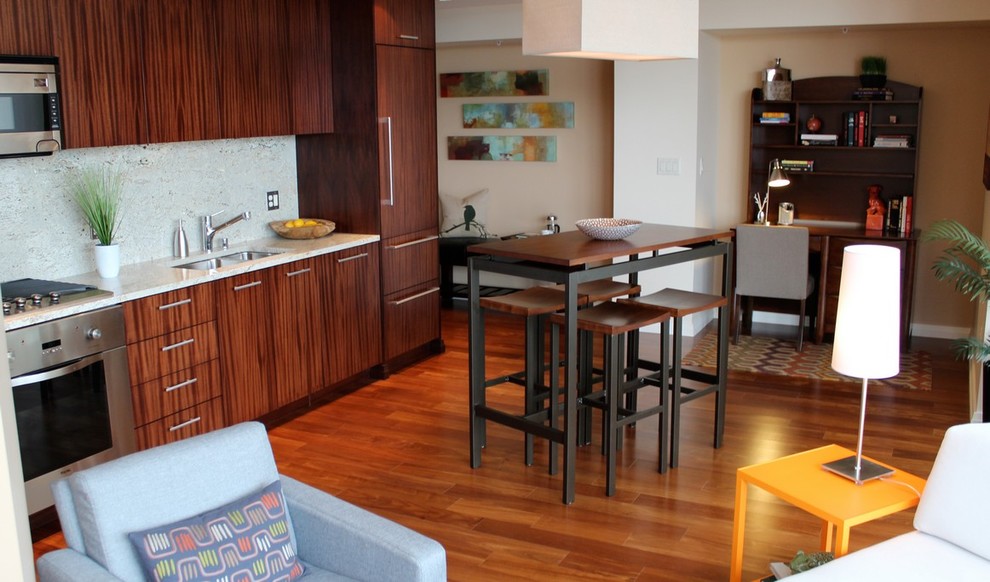 Studio Apartment - Modern - Kitchen - Seattle - by MHD Studio Inc. | Houzz