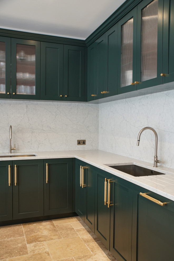 Studio Green Shaker Kitchen - Traditional - Kitchen - London - by The ...