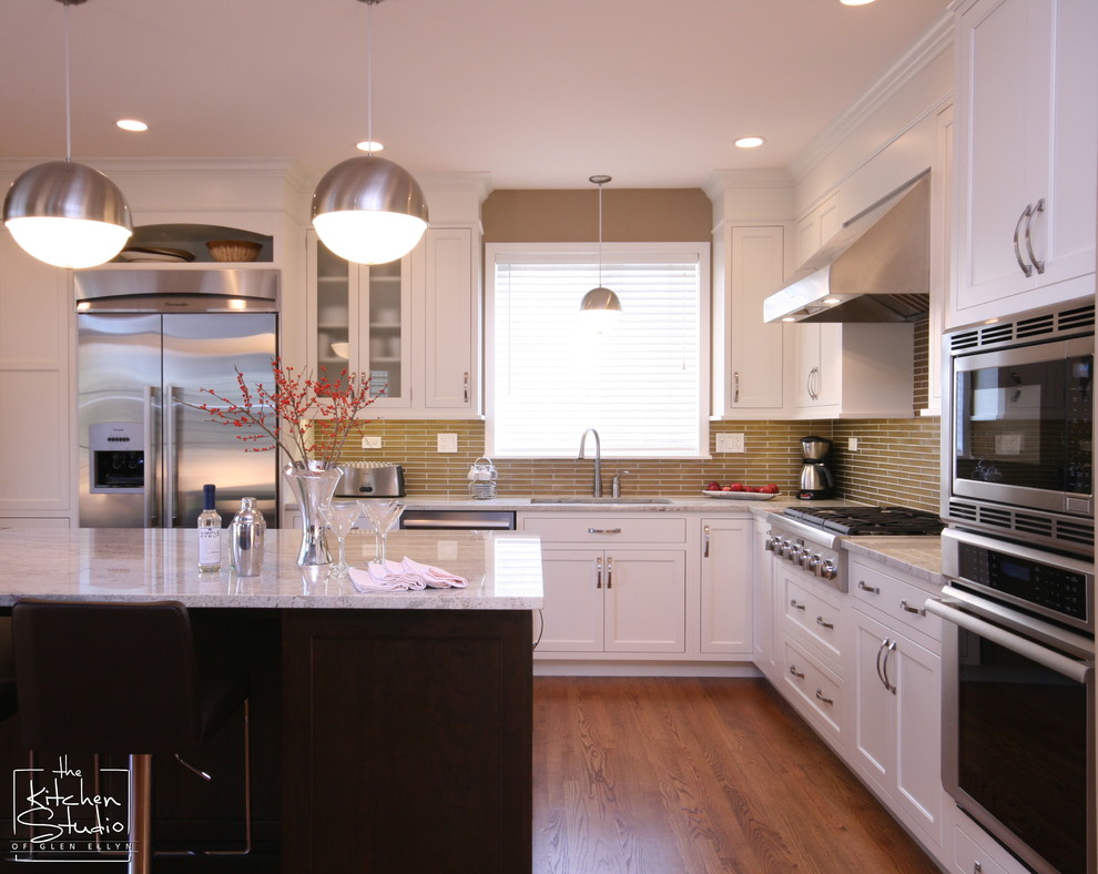 Stylish Suburban - Contemporary - Kitchen - Chicago - by The Kitchen ...