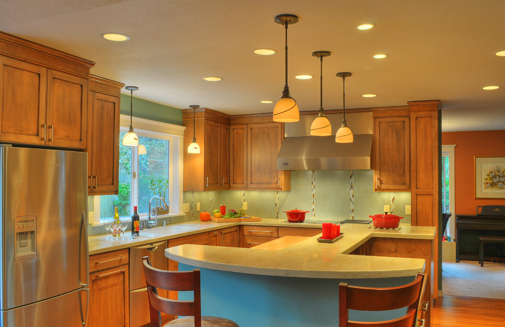 Suburban - Contemporary - Kitchen - Seattle - by Domistyle Design | Houzz