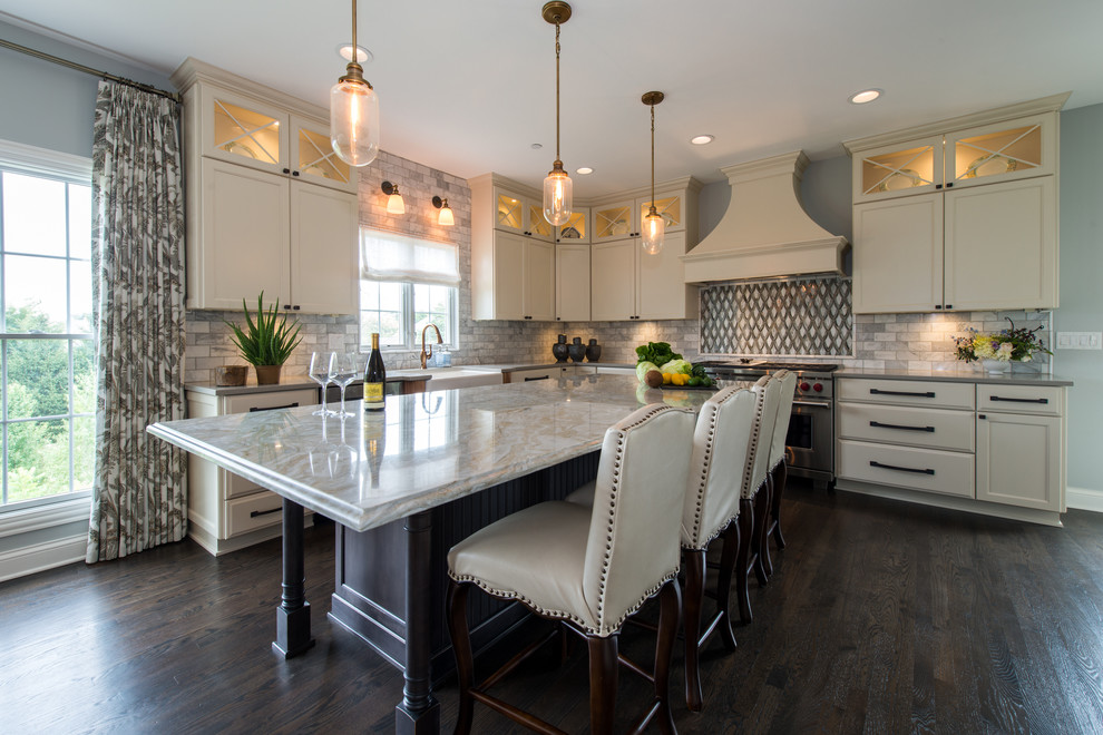 Suburban Home Renovation - Transitional - Kitchen - Chicago - by Mood ...