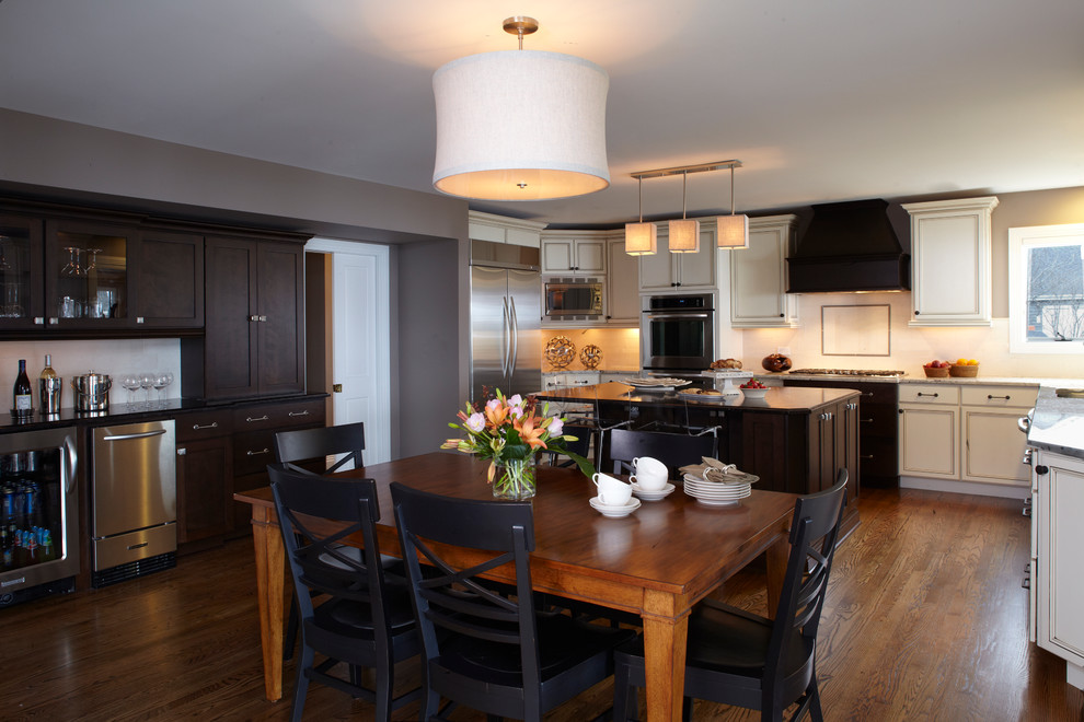 Suburban Lake House Kitchen Update-Kitchen A - Eclectic - Kitchen ...