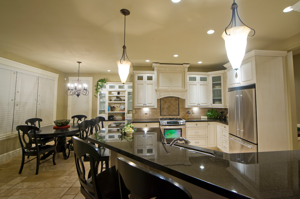 Suburban View Home - Traditional - Kitchen - Calgary - by Mitchell ...