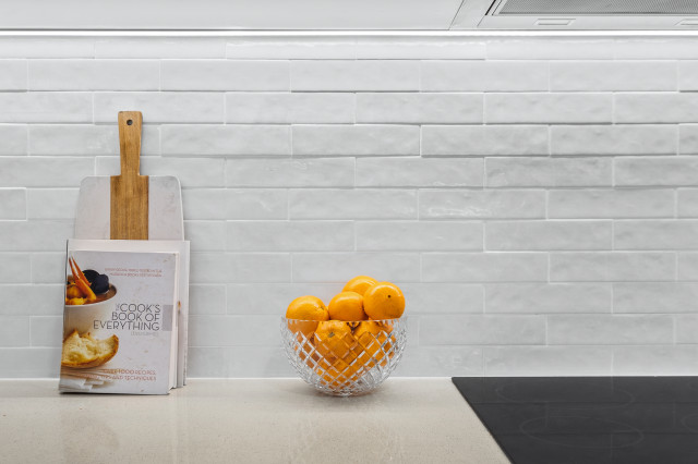 Subway tile splashbacks - Modern - Kitchen - Sydney - by Svelte ...