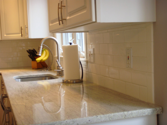 Subway Tile Termination Detail - Traditional - Kitchen - Boston - by ...