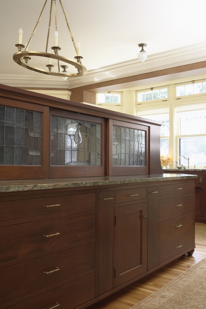 Summit Avenue Historic Restoration - Traditional - Kitchen - Minneapolis - by Dovetail ...