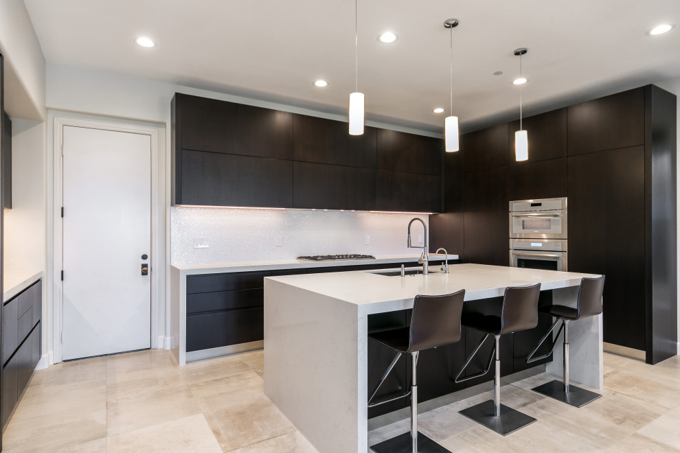 Ultra Modern Kitchen Island Design