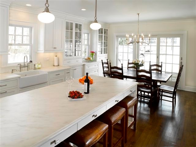 Summit White - Traditional - Kitchen - New York - by LS Lindstrom LLC | Houzz AU