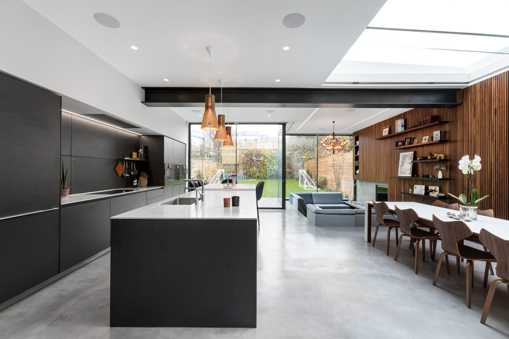 Sunken - Contemporary - Kitchen - London - by dRAW Architecture | Houzz