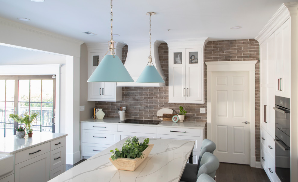 Sunlit Kitchen - Transitional - Kitchen - Philadelphia - by Kitchens by ...