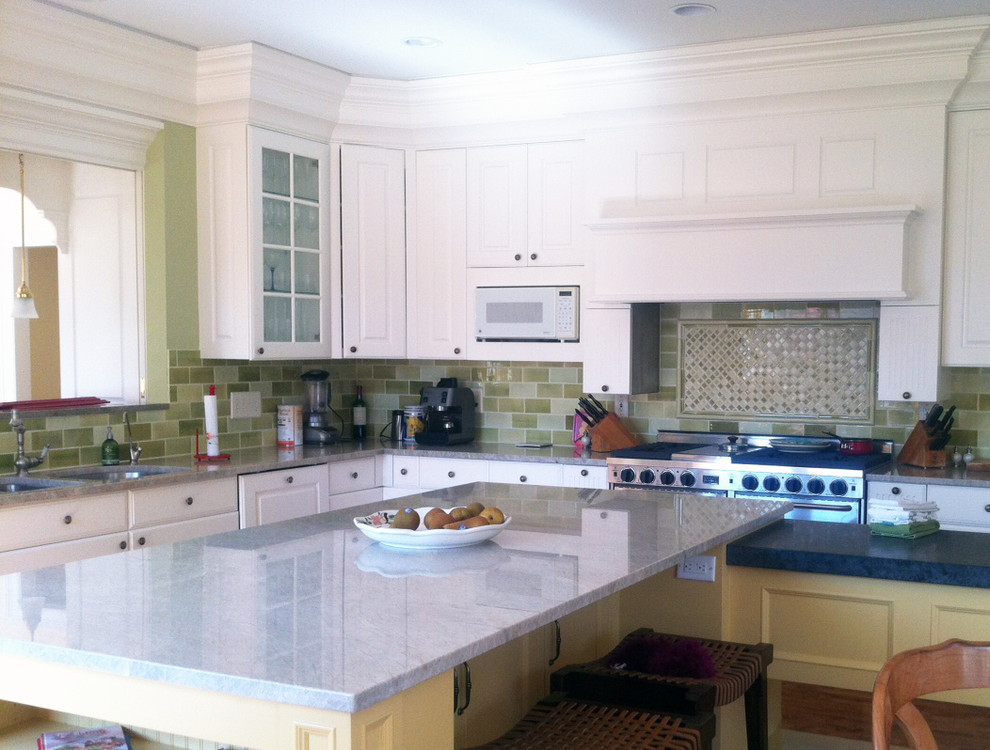 Sunny Handmade tile kitchen - Traditional - Kitchen - Minneapolis - by ...