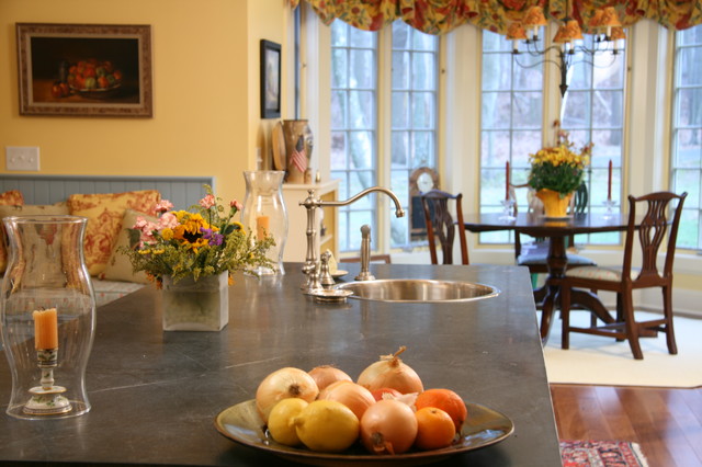 Sunny Kitchen Remodel - Country - Kitchen - New York - by Bryhn Design ...