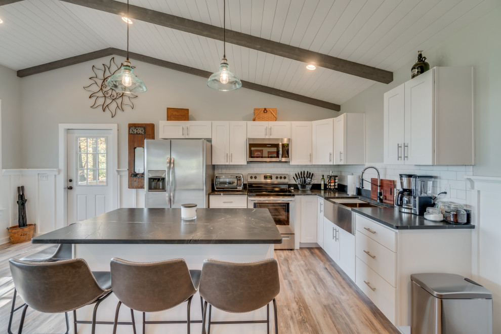 Sunrise Cottage Transformation - Eclectic - Kitchen - DC Metro - by ...