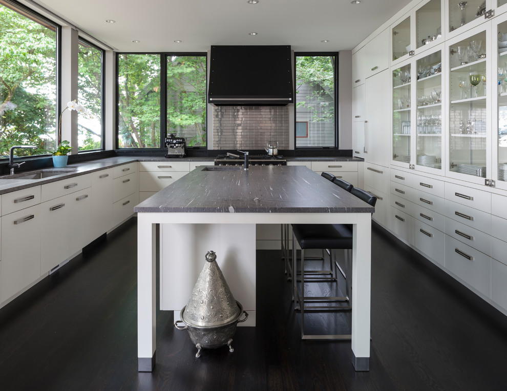 Sunrise House - Contemporary - Kitchen - Seattle - by Johnson Squared ...