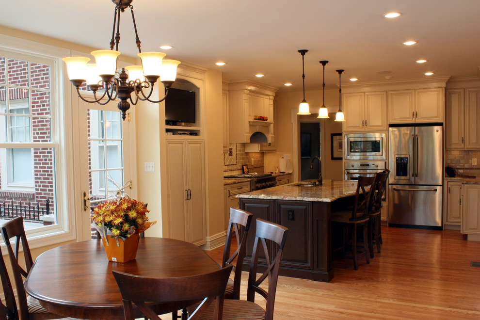 Sunroom and Garage Conversion to Match - Traditional - Kitchen - St ...