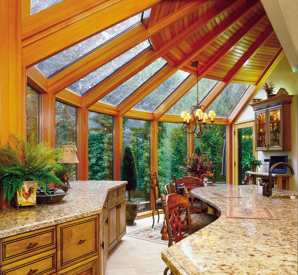 Sunrooms - Traditional - Kitchen - Seattle - by Solarium/Skylight Inc ...