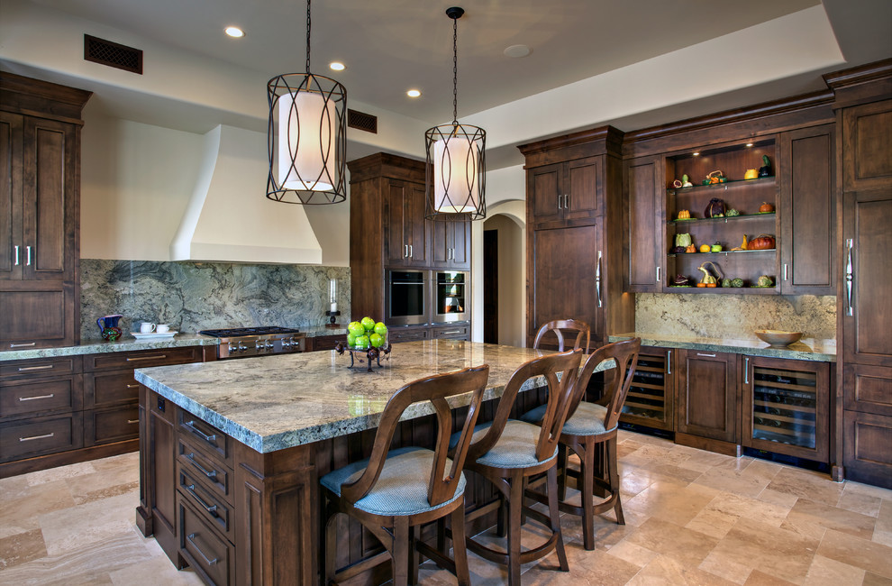 Superstition Mountain Residence - Mediterranean - Kitchen - Los Angeles ...