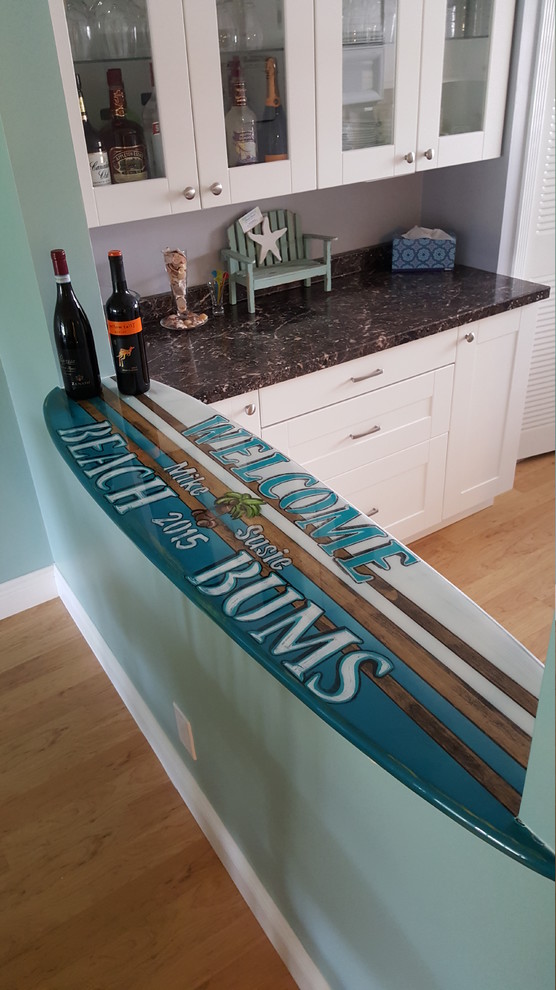 Surfboard table top - Tropical - Kitchen - Other - by Flyone boardshop ...