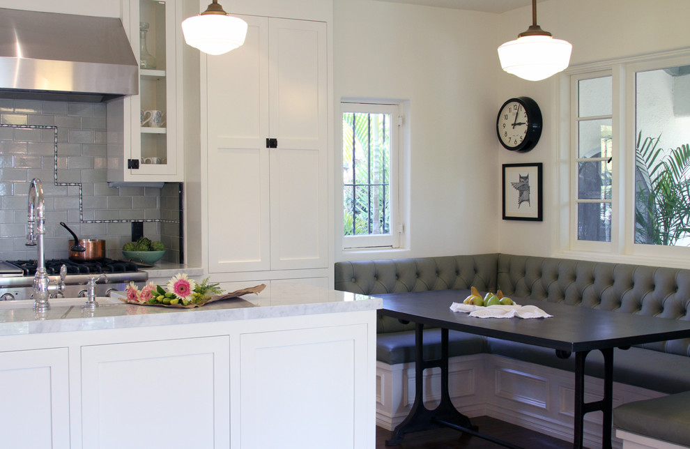 Swan Kitchen and Dining Room - Traditional - Kitchen - Los Angeles - by ...