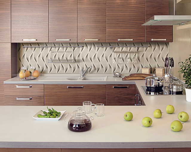 Sway Tile Collection - Modern - Kitchen - San Diego - by ...